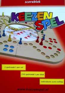 Keezbord scoreblok - Keezbord - Het originele Keezen bordspel vanaf 18 ...
